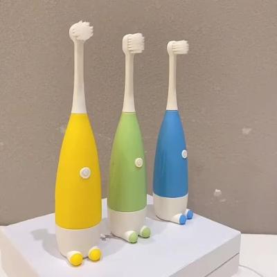 China Children's Electric Toothbrushes Portable Cute Cartoon Soft Brush Electric Sonic Toothbrush for Kids for sale