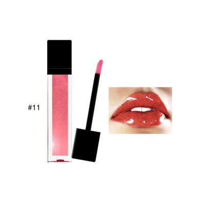 China Wonderful   OEM Private Label Liquid Lipstick Long Lasting Waterproof  Lip Gloss Easy Coloring Vendor Lip Gloss for sale