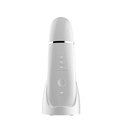 China 2021 Hot Selling  OEM New Life Private Label Portable Personal Care Facial Ultrasonic Skin Scrubber for sale