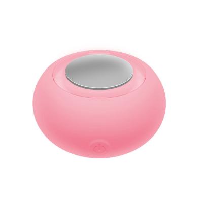 China Factory direct sale rechargeable electric silica gel face cleanser home beauty facial brush LED light therapy instrument for sale