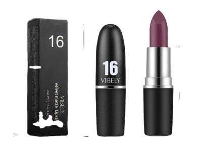 China Wonderful Pretty Moisturizing Non-toxic Colorful Cosmetic Matte Lipstick cosmetics high quality lipstick own logo lipstick for sale