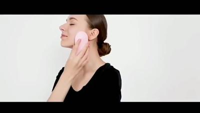China Private Label Facial Cleansing Brush Sonic Brush Silicone Face Brush Deep Cleansing for sale
