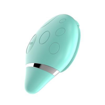 China Electric Mushroom Head Face Cleanser Vibration Face Massage Cleanser Device for sale