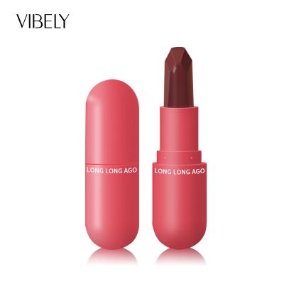 China Wonderful Private Label Matt Velvet Small Mini Pocket Capsule Lipstick Makeup Set 5pcs for sale