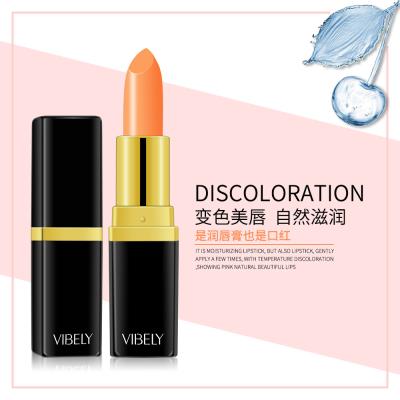 China Excellent private label hot selling  lip balm Temperature color-change lipstick for sale