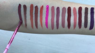 China Good Design Private Label 36 Color Lip glaze High Quality Eco Friendly Waterproof Lip Gloss Creamy Matte Liquid Lipstick for sale