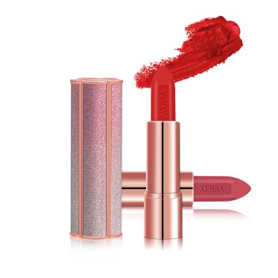 China Pretty Dropshipping OEM / ODM Waterproof Multicolored Matte Lipstick Makeup Factory Low Price for sale