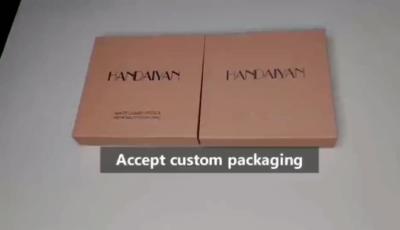 China Pretty private label glossy lip gloss make my own brand wholesale lip gloss lipstick set for sale