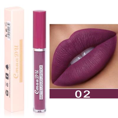 China Pretty Hot selling 10 Colors Moisturizing Lipstick Pen Nude Private Label Matte Lipgloss for sale