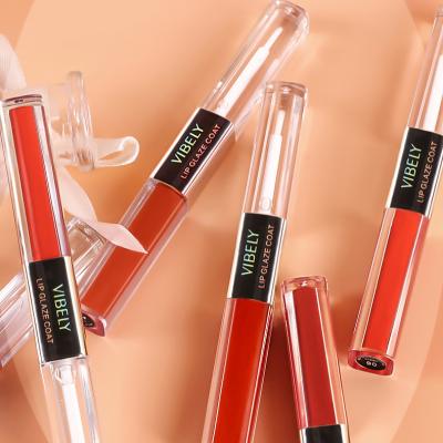 China New Arrival Non Stick Cup Matte Liquid Lipstick Waterproof Lipgloss for sale
