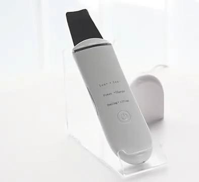 China private label high frequency facial skin care ultrasonic face skin scrubber for sale
