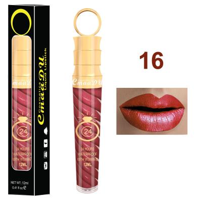 China 2021 TOP Product Wholesale Matte Lipstick Waterproof Long Lasting Makeup Pearly Lip Glaze for sale