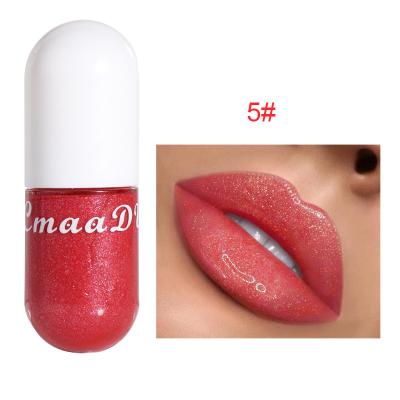 China 2021 TOP Color Change Lip Glaze Waterproof Long Lasting Lip Tint Liquid Lipstick for sale