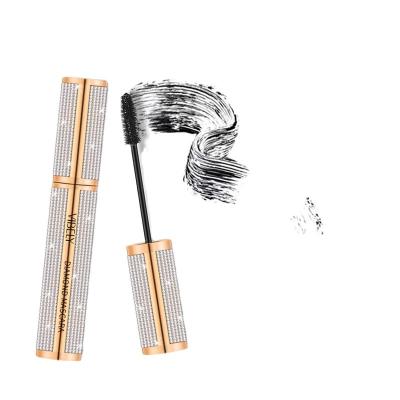 China Dropshipping OEM&ODM Long Lasting  Waterproof Diamond Roll Not Smudge Makeup Silk Fiber  Black Mascara for sale