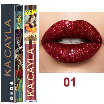 China Hot Cosmetics Makeup Lip Gloss Long Lasting Waterproof Pearly Lip Glaze for sale