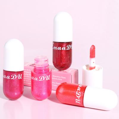 China Color Change Lip Glaze Waterproof Long Lasting Lip Tint Liquid Lipstick for sale
