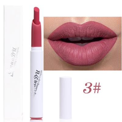China 2021 New Product Private Label Low Moq Clean 6 Colors Moisturizing Lipstick Pen Vegan Nude Matte Lip Stick for sale