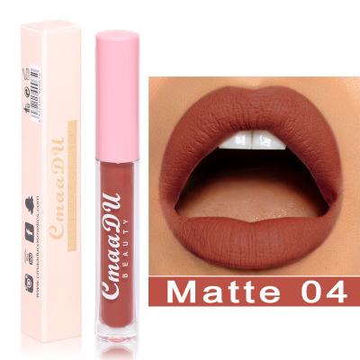 China 2021 Make Up Romantic Beauty Velvet Matte Lip Glaze Long-lasting No-stick Cup Lip Gloss Waterproof Velvet Lipgloss for sale