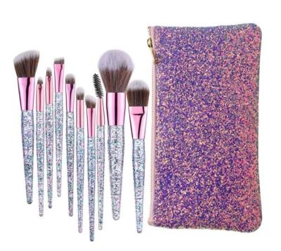 China Hot Selling Handle Women Portable Custom Make-Up Brush Set High Quality makeup brush set for sale