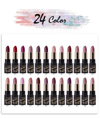 China 2021 New Make Up Wholesale in stock women luxury waterproof sexy matte velvet private label lipstick for sale