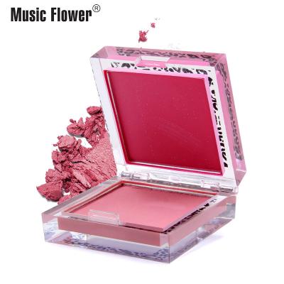 China Delicate Glitter Pink Girl Natural Blush Makeup Matte Cheek Makeup Cosmetic Face Blush Little Palette for sale