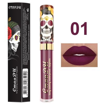 China HOT Pearlescent Lip Gloss Diamond Symphony Color Shiny Matte Metallic Lip Gloss 6 Color Glitter Liquid Lipstick for sale