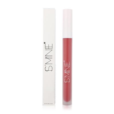 China Hot Selling Matte Velvet  Liquid Lipstick Waterproof Moist Smooth Wholesale Lipgloss for sale