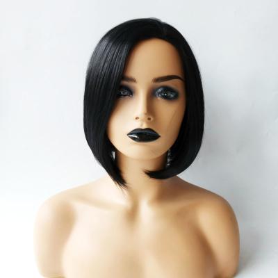 China Bob Lace Front Bob Wig Lace Frontal 13x4 Straight Lace Front Wig 150 Remy Closure Wig for sale