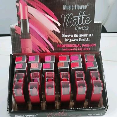 China Romantic Beauty Red Long Lasting Lipstick 12 Color Matte Red Lips Makeup Waterproof Lip Stick Nude Matt for sale