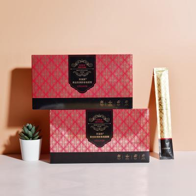 China 24K Gold Six Peptides Serum Face Mask Anti-Aging whitening facial mask for sale