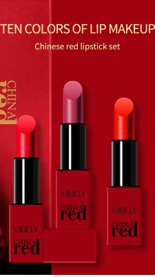 China Hot selling OEM New Popular Private Label Waterproof  Long Lasting Multi Colors Cosmetics lipstick set for sale