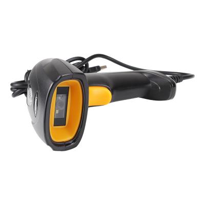 China Black 1D Laser Barcode Scanner IP52 Handheld Laser Barcode Scanner 5V for sale