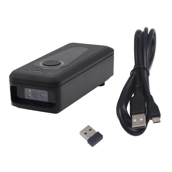 Quality Bluetooth 2.4 G Wireless Barcode Scanner Multi Function Mini Barcode Scanner for sale