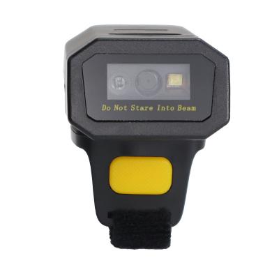 Cina Mini scanner ad anello per dito Interfaccia USB Bluetooth Scanner ad anello wireless in vendita