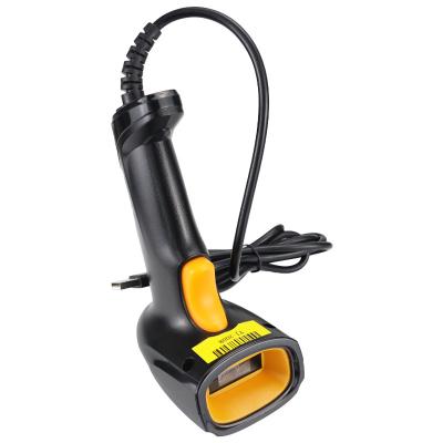 중국 맞춤형 휴대용 QR 코드 스캐너 CMOS 2D 1D 바코드 스캐너 유선 판매용