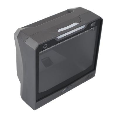 China Auto Sense POS Barcode Scanner Handsfree Table Top Barcode Scanner for sale
