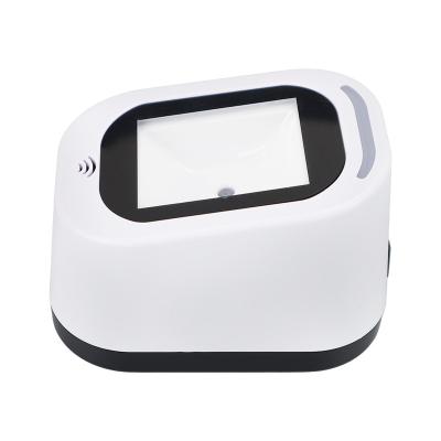 China Long Distance 2D QR Code Reader Automatic Desktop Barcode Reader Handsfree for sale