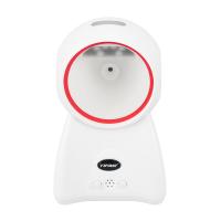 Quality CMOS Desktop Barcode Scanner White Directional Scanner With USB Interface for sale