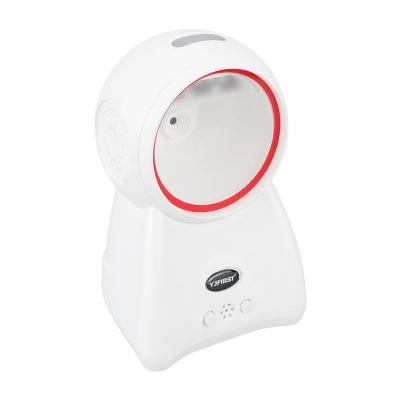 China 1D 2D Desktop Barcode Scanner 32 Bit Desktop QR Code Reader Plug And Play for sale