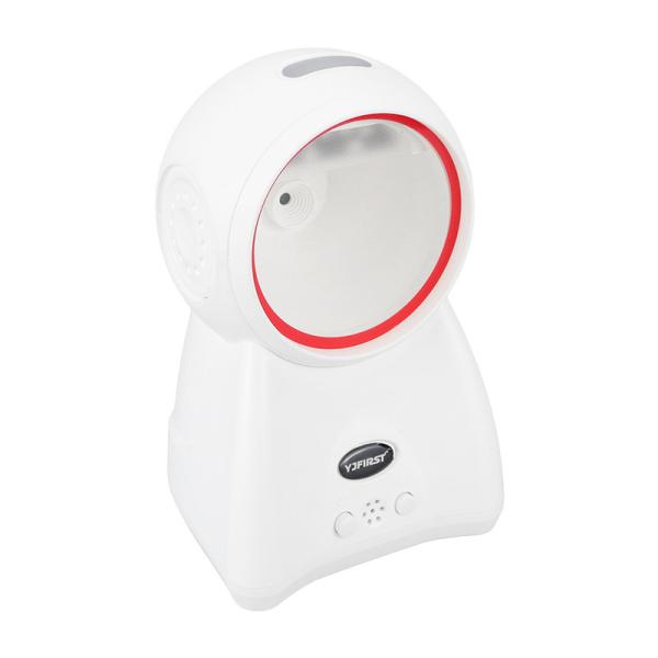 Quality 1D 2D Desktop Barcode Scanner 32 Bit Desktop QR Code Reader Plug And Play for sale