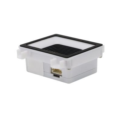 China Fixed Mount Embedded Barcode Scanner White QR Code Reader Wiegand for sale