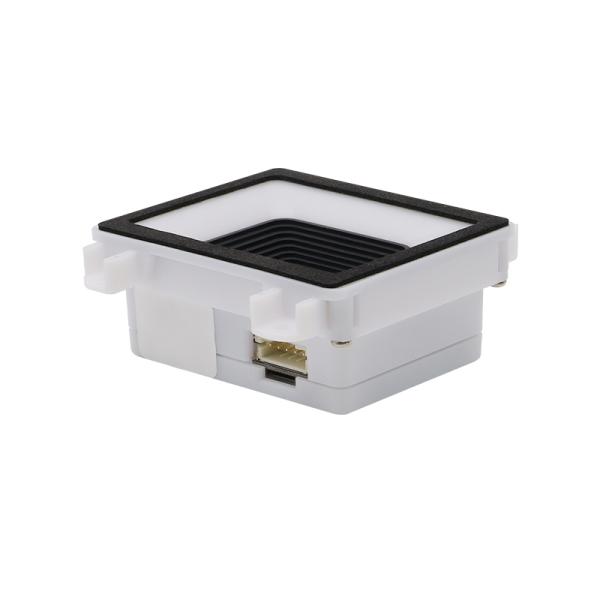 Quality Fixed Mount Embedded Barcode Scanner White QR Code Reader Wiegand for sale