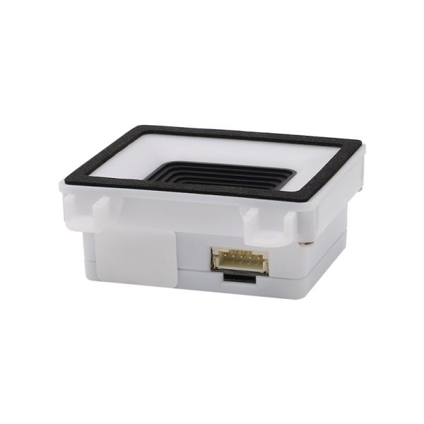Quality Fixed Mount Embedded Barcode Scanner White QR Code Reader Wiegand for sale
