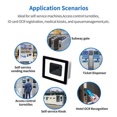 China Módulo de escáner de código de barras integrado multi-interfaz (USB/RS232/Wiegand) en venta