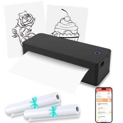 China Small Portable Wireless Printer Mobile Inkless Thermal Printer for Travel Home Use, Compatible with Android Ios Laptop for sale
