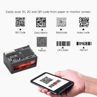 China YJFIRST 2D Embedded Mini Bar Qr Code Reader Scanning Engine Fixed Mount Barcode Scanner Module for sale