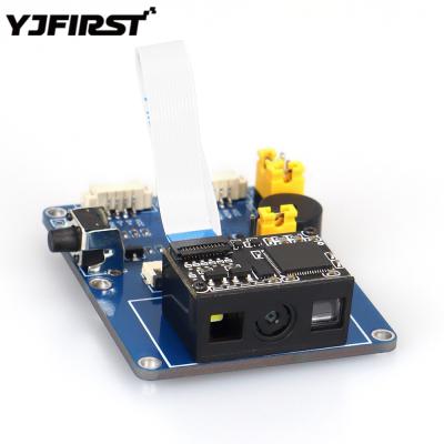 China YJFIRST QR Code Reader White LED Barcode Scan Engine Mini Automatic Induction 1D 2D Barcode Scanner Module for sale