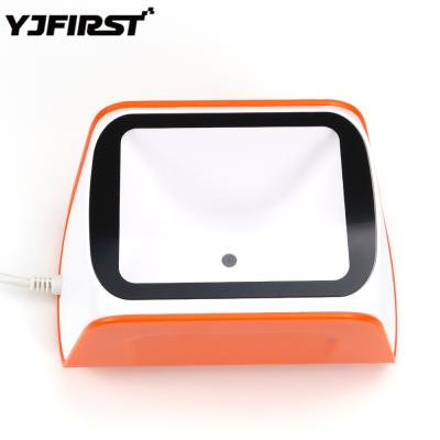 China Automatic Tabletop 2D QR Barcode Scanner USB High Speed Hands-Free Code Reader Machine for sale