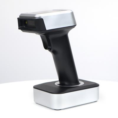 China Compact Handheld Barcode Scanner Reader Wireless QR Code Image Scanner for Retail & Manufacturing for sale