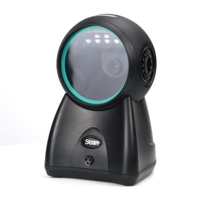China Reliable Desk Barcode Scanner & Desktop QR Reader Fast Scan Barcode Reader for Enterprise Reception for sale